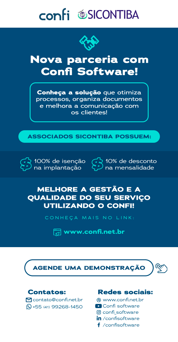 Nova parceria com Confi Software – Gestão de tarefas – Sicontiba